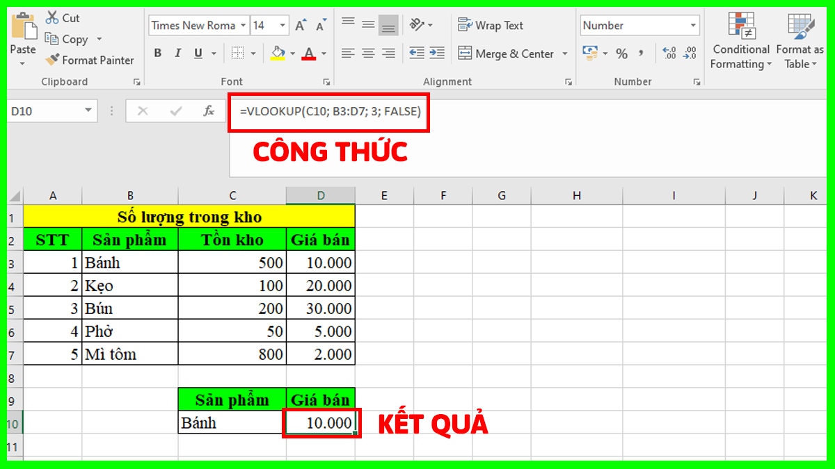 Tổng hợp các hàm Excel nâng cao thông dụng nhất
